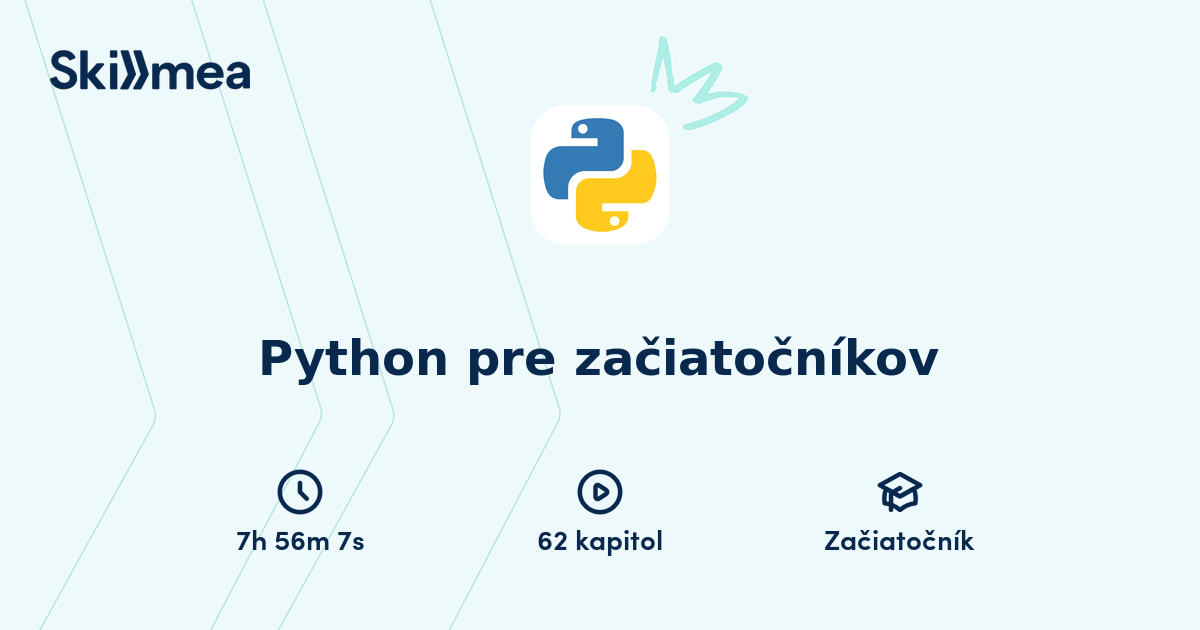 Programovanie v Pythone - online kurz Python | Skillmea