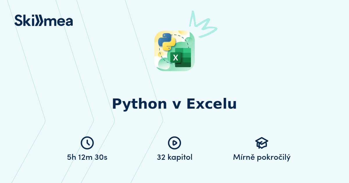 Online kurz Python v Excelu | Skillmea