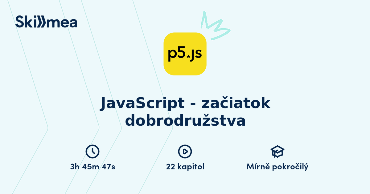 Online kurz JavaScript - začiatok dobrodružstva | Skillmea