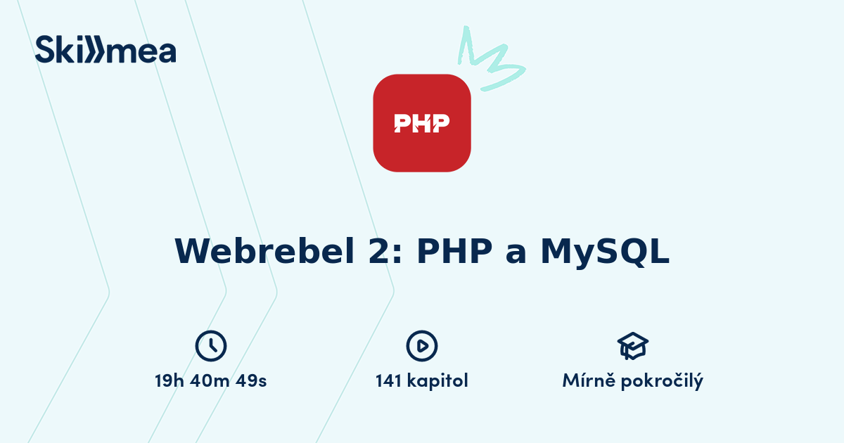 Online kurz programování v PHP a MySQL | Skillmea