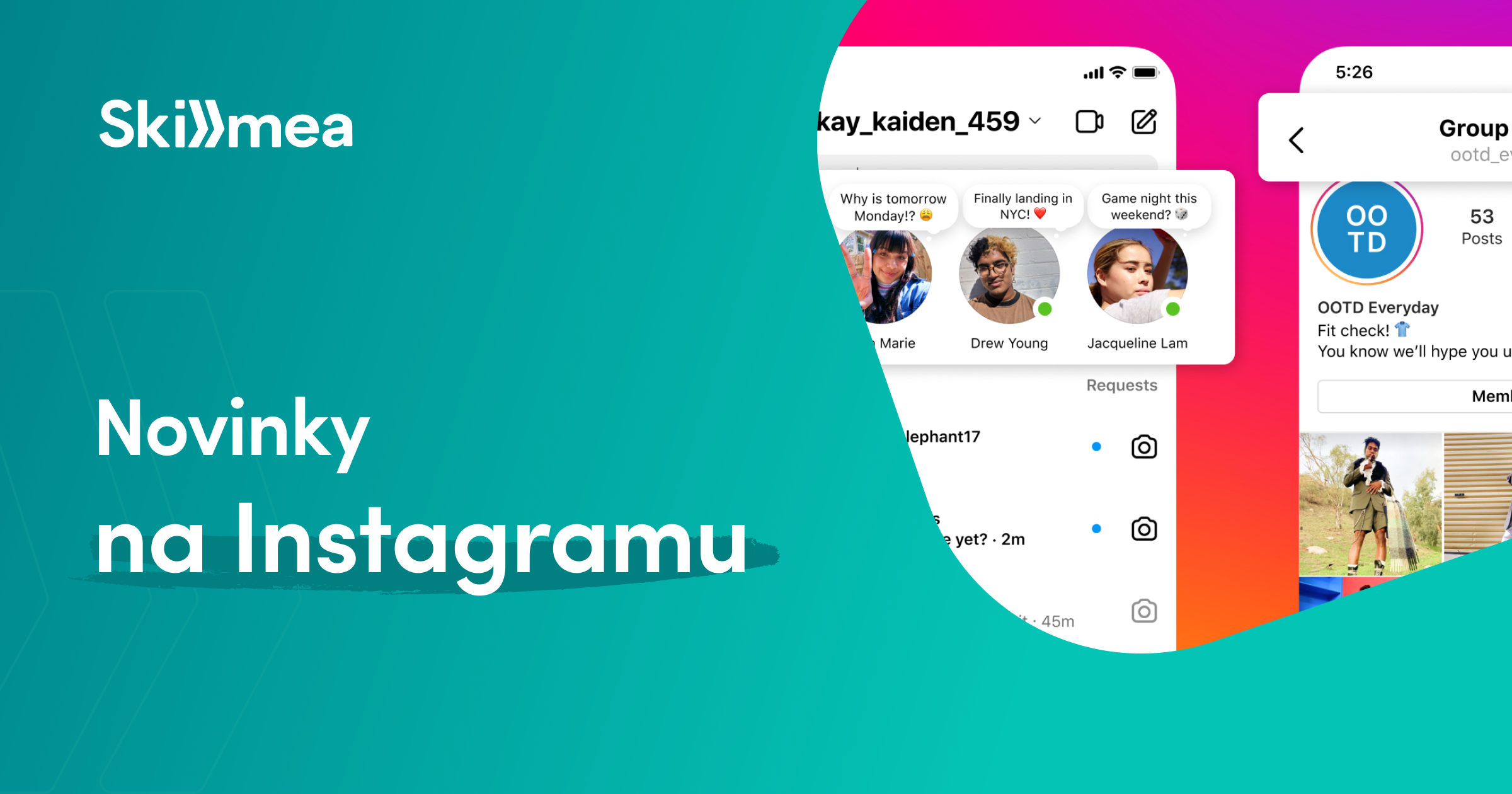 Novinky na Instagramu 2022 | Skillmea